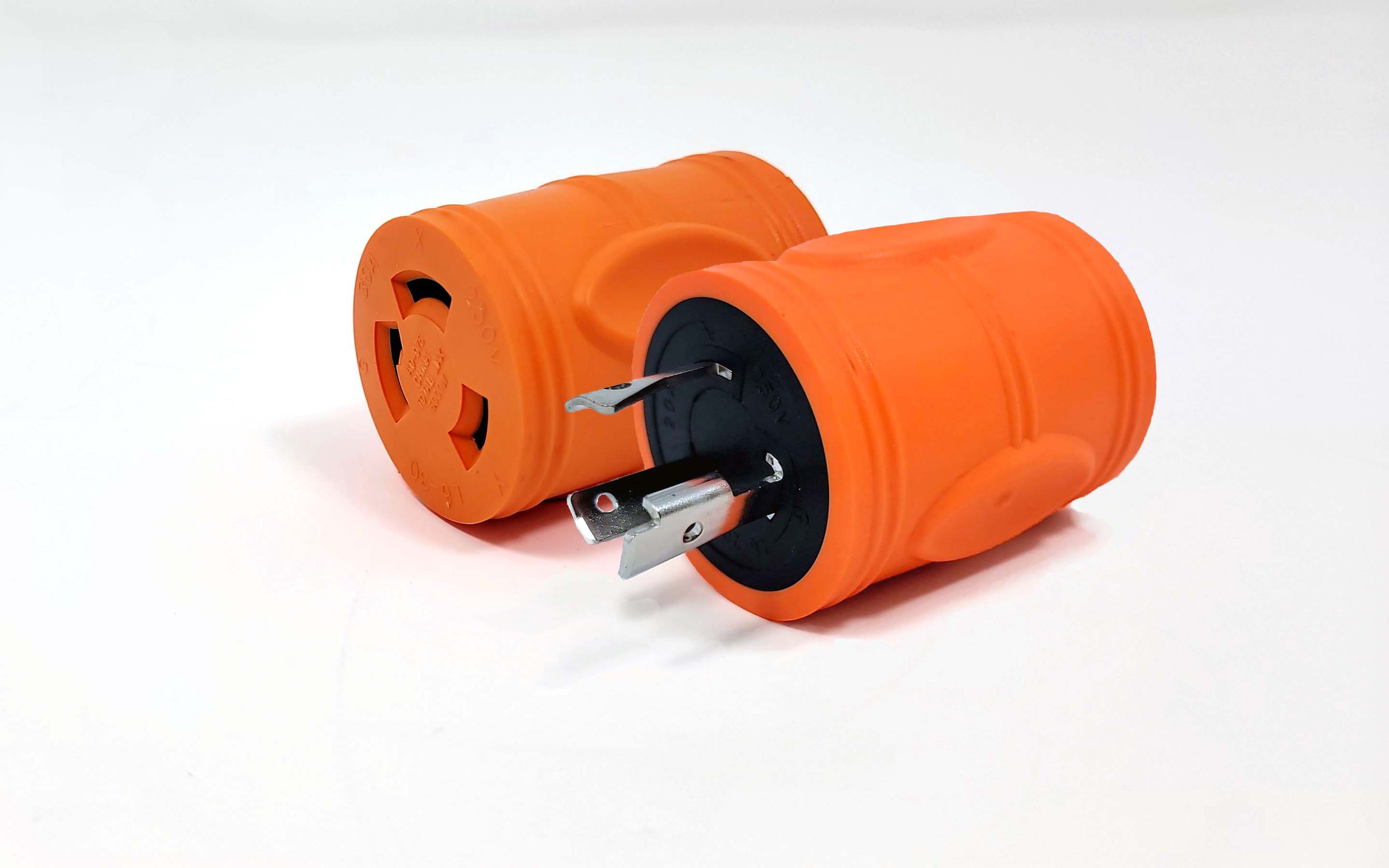 Adapter, 20A L6-20 plug/L6-30 receptacle | Quick 220 Electrical Systems